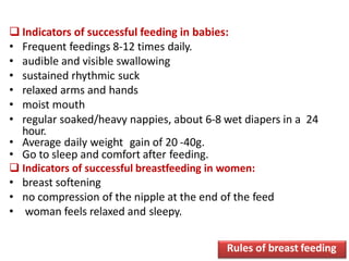 Breast feeding part II | PPT