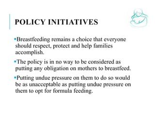 Breastfeeding policies | PPTX