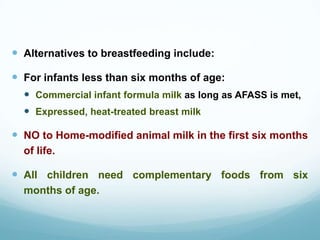 Breastfeeding& special cases | PPTX