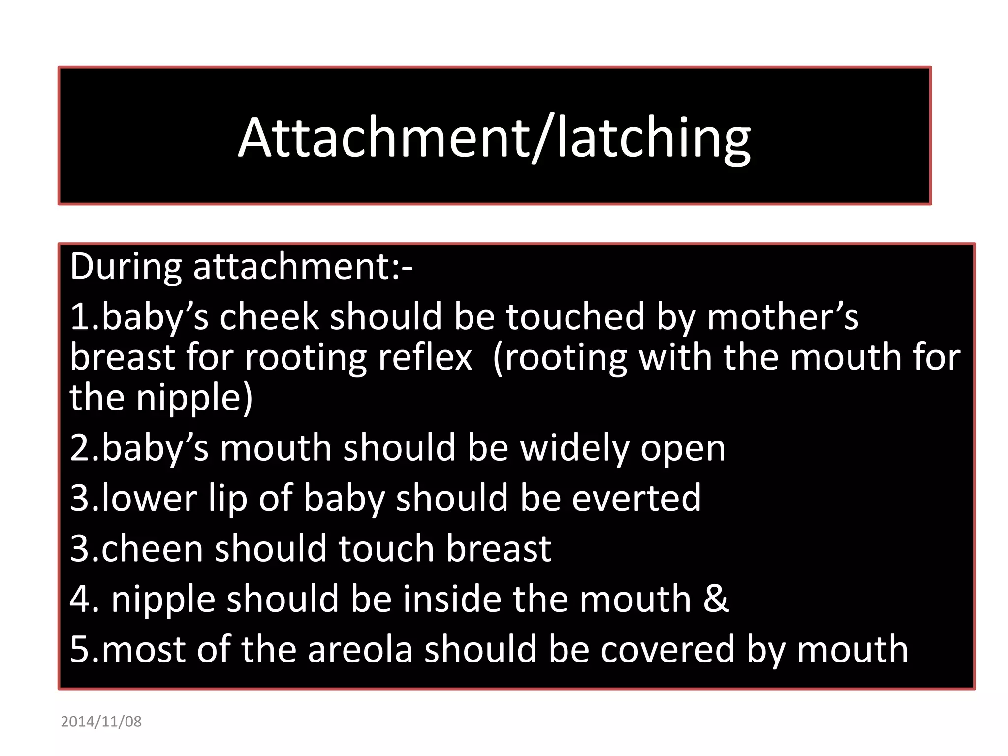 Breast feeding technique | PPTX