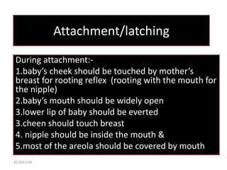 Breast feeding technique | PPTX