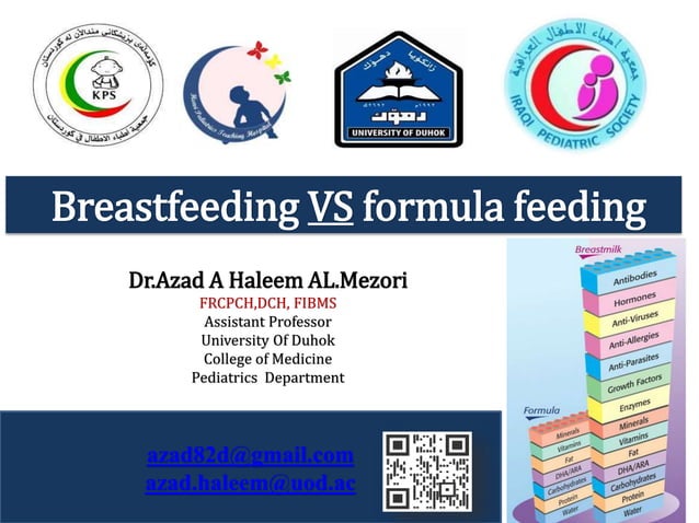 Breastfeeding VS formula feeding .pptx | Pregnancy | Reproductive Health