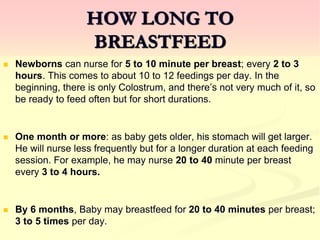 Breastfeeding | PPT | Free Download