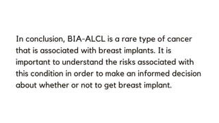 Breast implant Associated ALCL.pptx