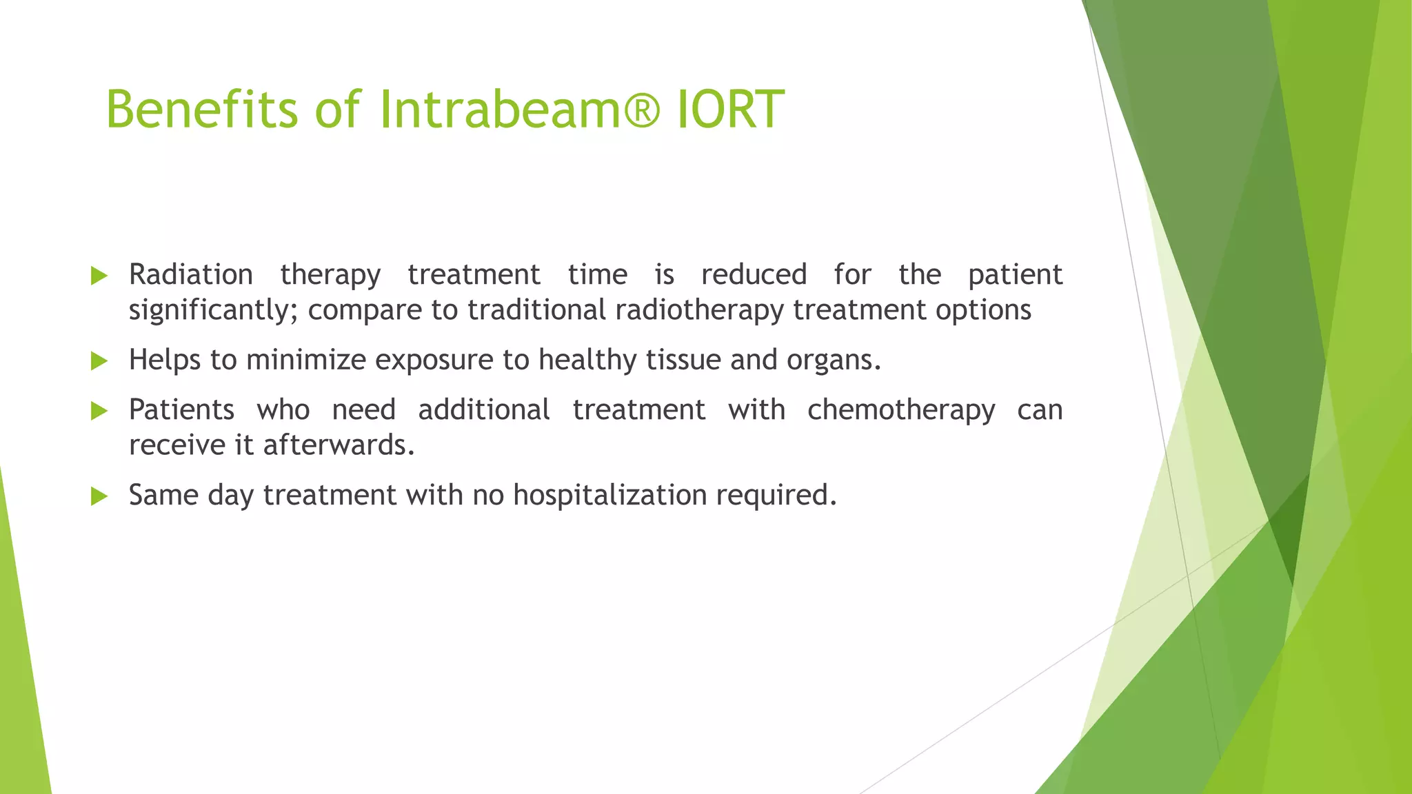 intrabeam intraoperative radiotherapy | PPTX