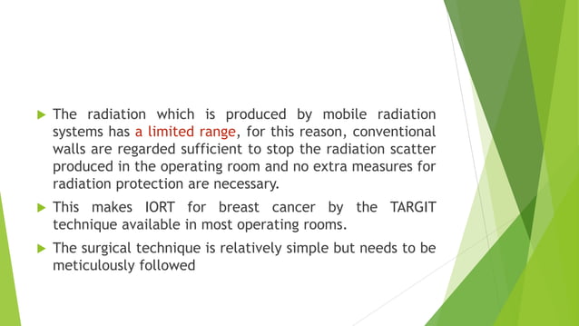 intrabeam intraoperative radiotherapy | PPT