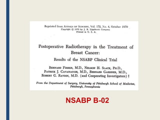 LANDMARK TRIALS IN BREAST CANCER | PPTX