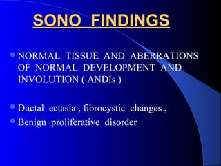 Breast lecture | PPT | Cancer | Diseases and Conditions