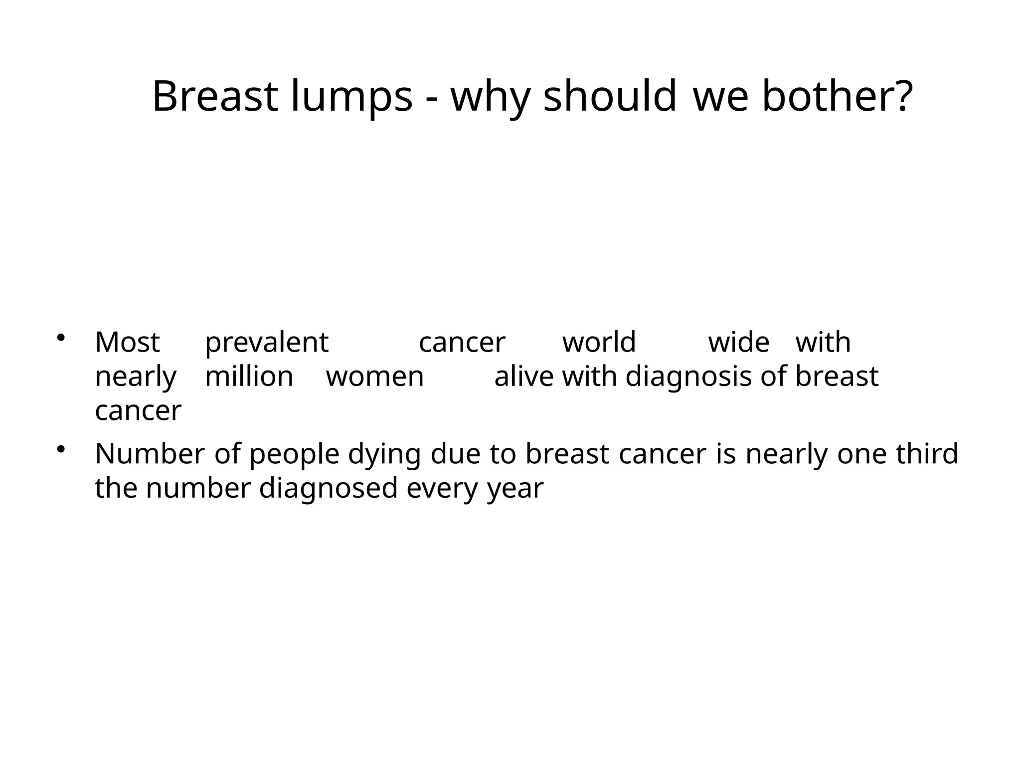 APPROACH TO BREAST LUMP AND ITS EVALUATION.pptx