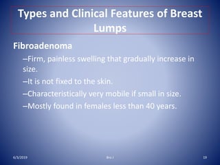 Breast lumps dr tuse | PPTX