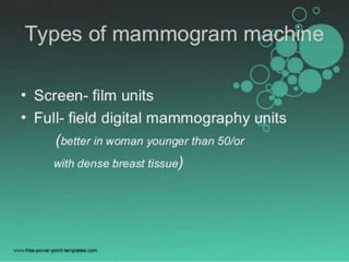 Breast mammography | PPT