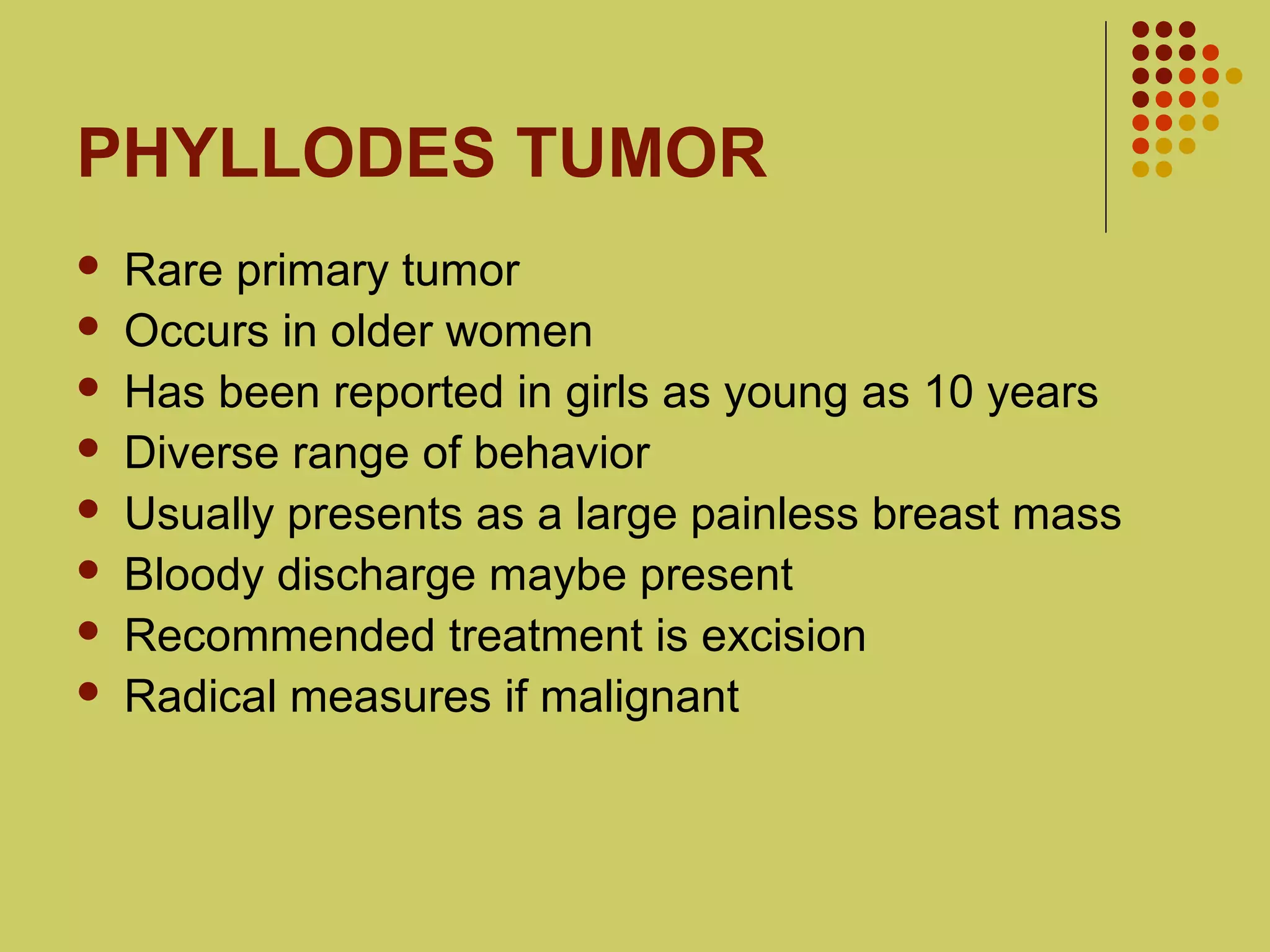 Breast masses in adolescent | PPT