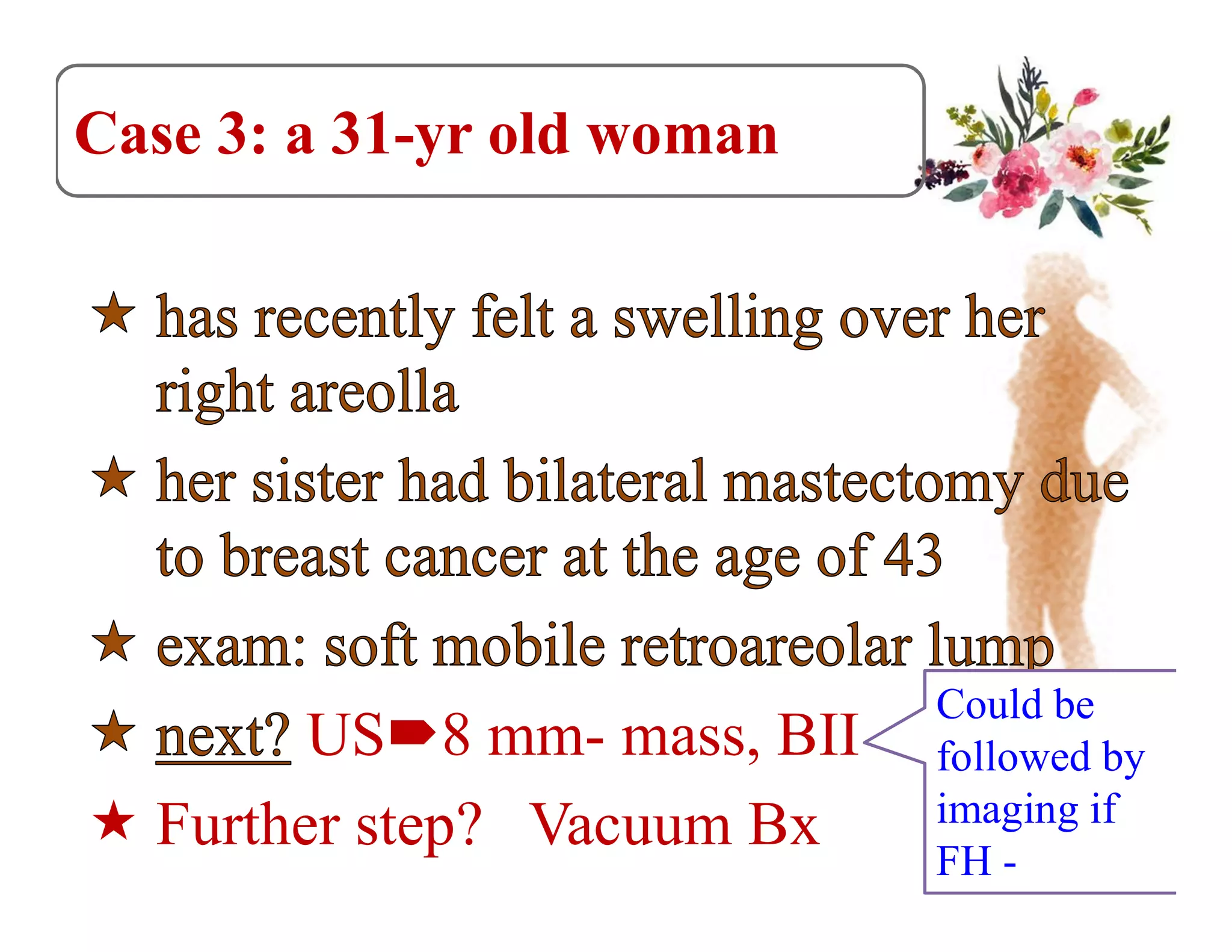 Approach to Breast Lumps | PPT
