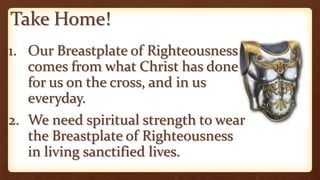 Breastplate of Righteousness | PPTX