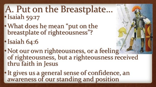 Breastplate Of Righteousness