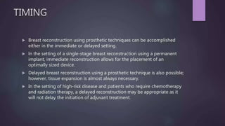 BREAST RECONSTRUCTION USING IMPLANTS.pptx