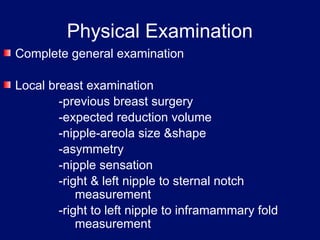 Breast reduction Breast reduction Breast reduction Breast reduction | PPTX