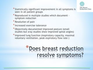 Breast reduction Presentation | PPTX