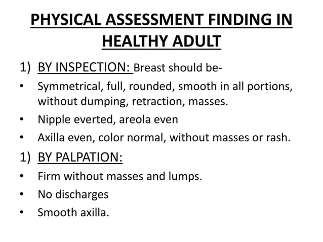 Breast self examination (bse) ppt | PPTX