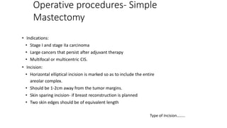 Breast surgery | PPTX