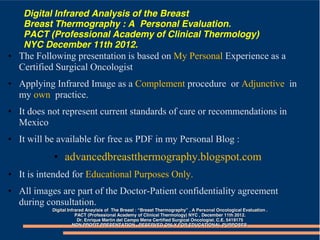 Breast Thermography /Digital Infrared Analysis of the Breast | PDF