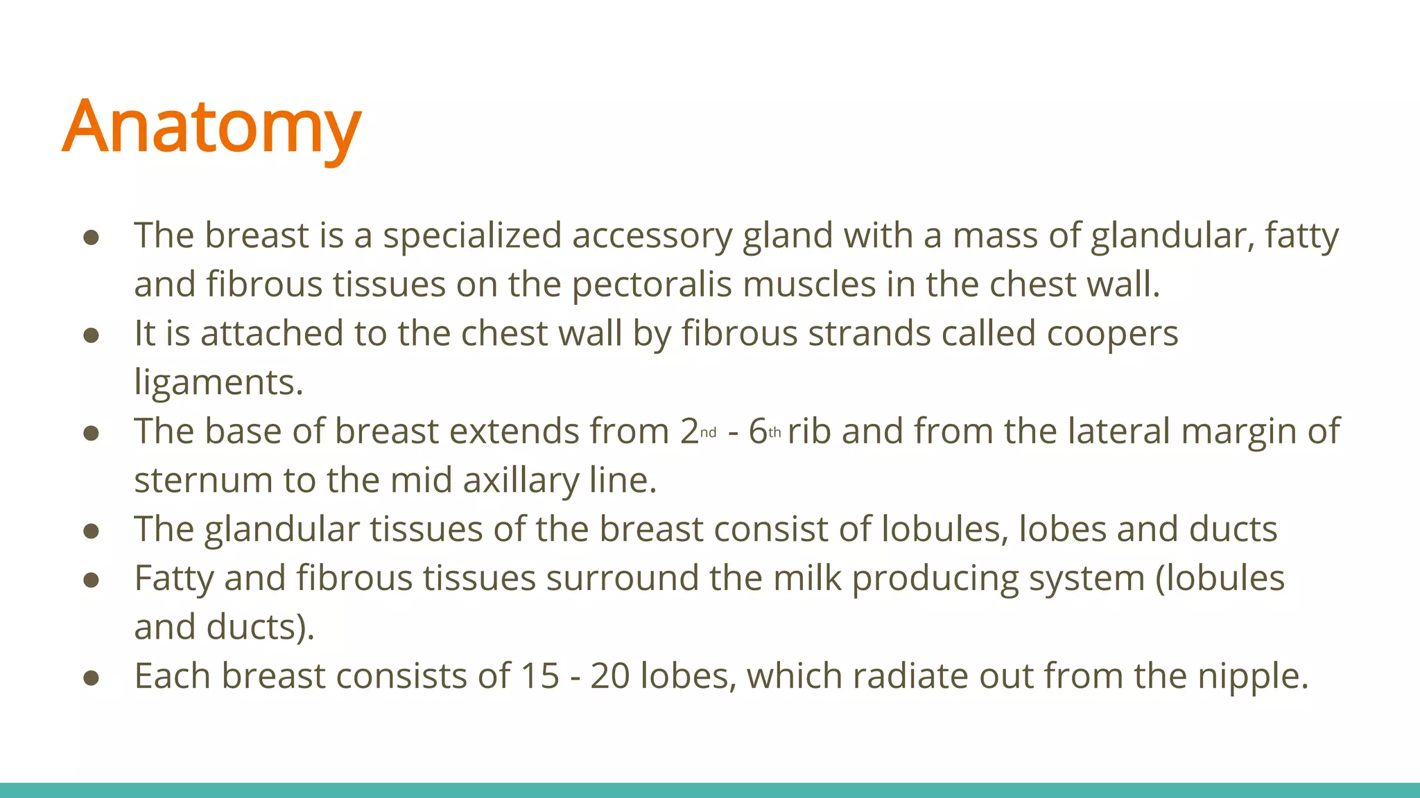 Breast Tissue Disorders | PPTX