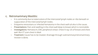 Breast Tissue Disorders | PPTX