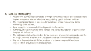 Breast Tissue Disorders | PPTX