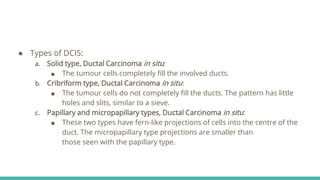 Breast Tissue Disorders | PPTX
