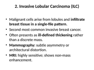 breast tumor - invasive and non-invasive | PPTX