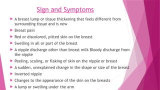 Breast Tumors and Breast cancer and prevention .pptx