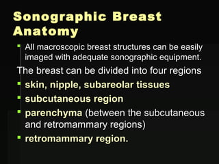 Breast ultrasound | PPT