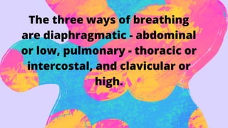 Breathing Techniques | PDF
