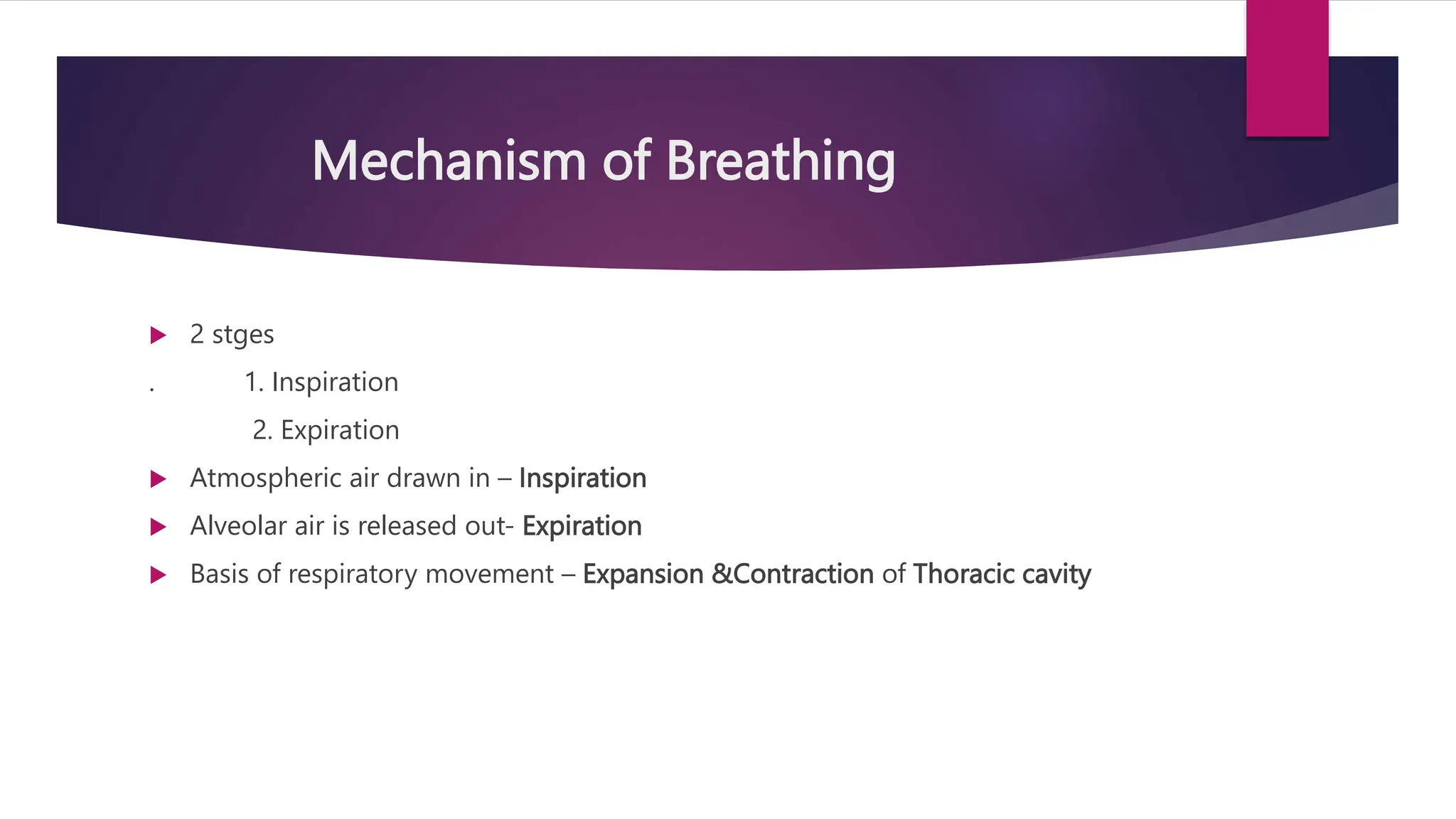 BREATHING slide share for 10 standard ppt | PPTX | Lung and Respiratory ...