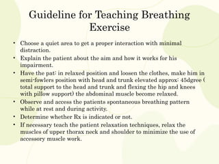 Breathing-Exercise-LESSON 4 midterm.pptx | Lung and Respiratory Health ...