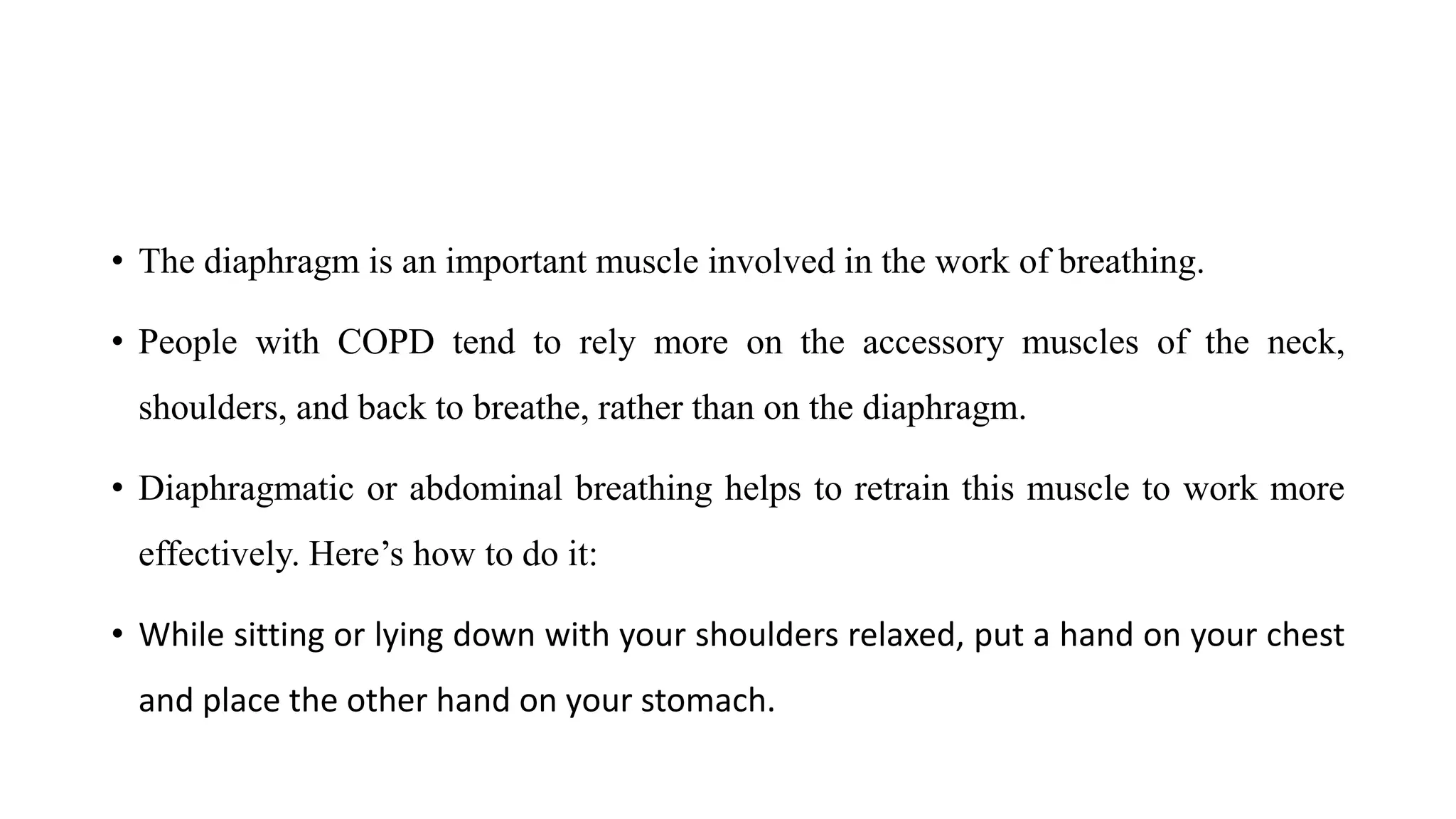 Breathing and coughing exercises | PPTX