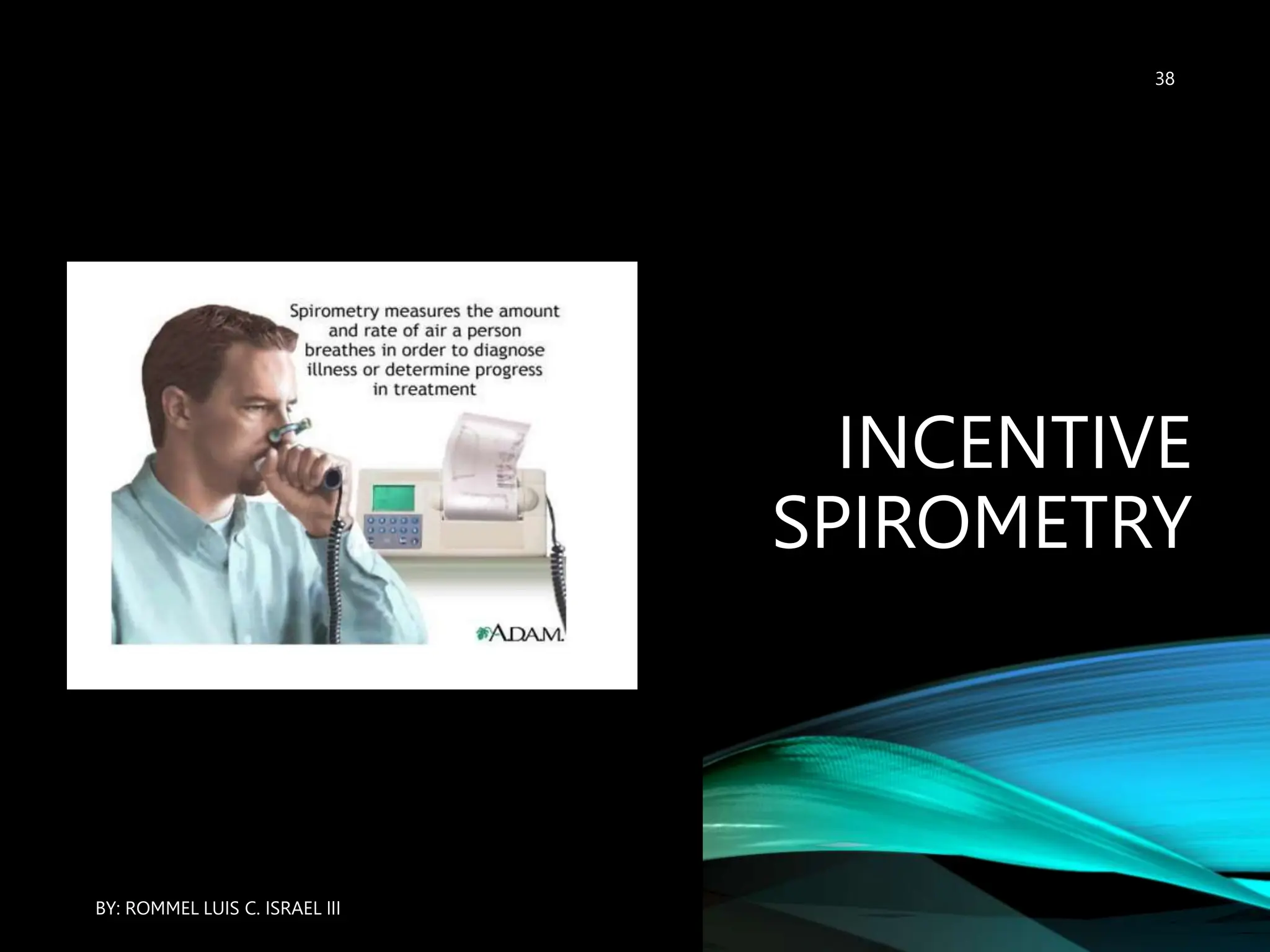 BREATHING AND INCENTIVE SPIROMETRY PRESENTATION | PPTX