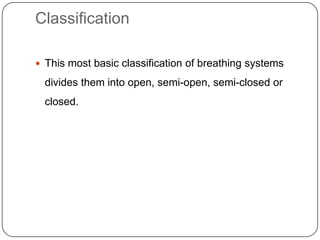 Breathing circuits | PPTX
