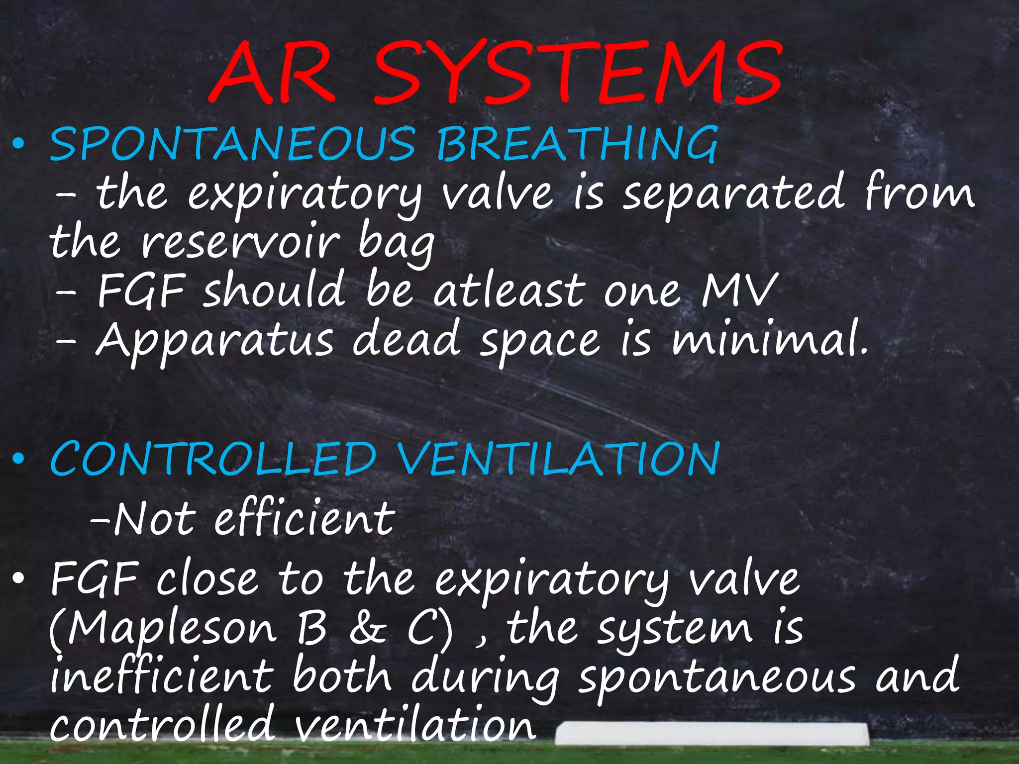 anaesthesia Breathing circuits and its classification and functional ...