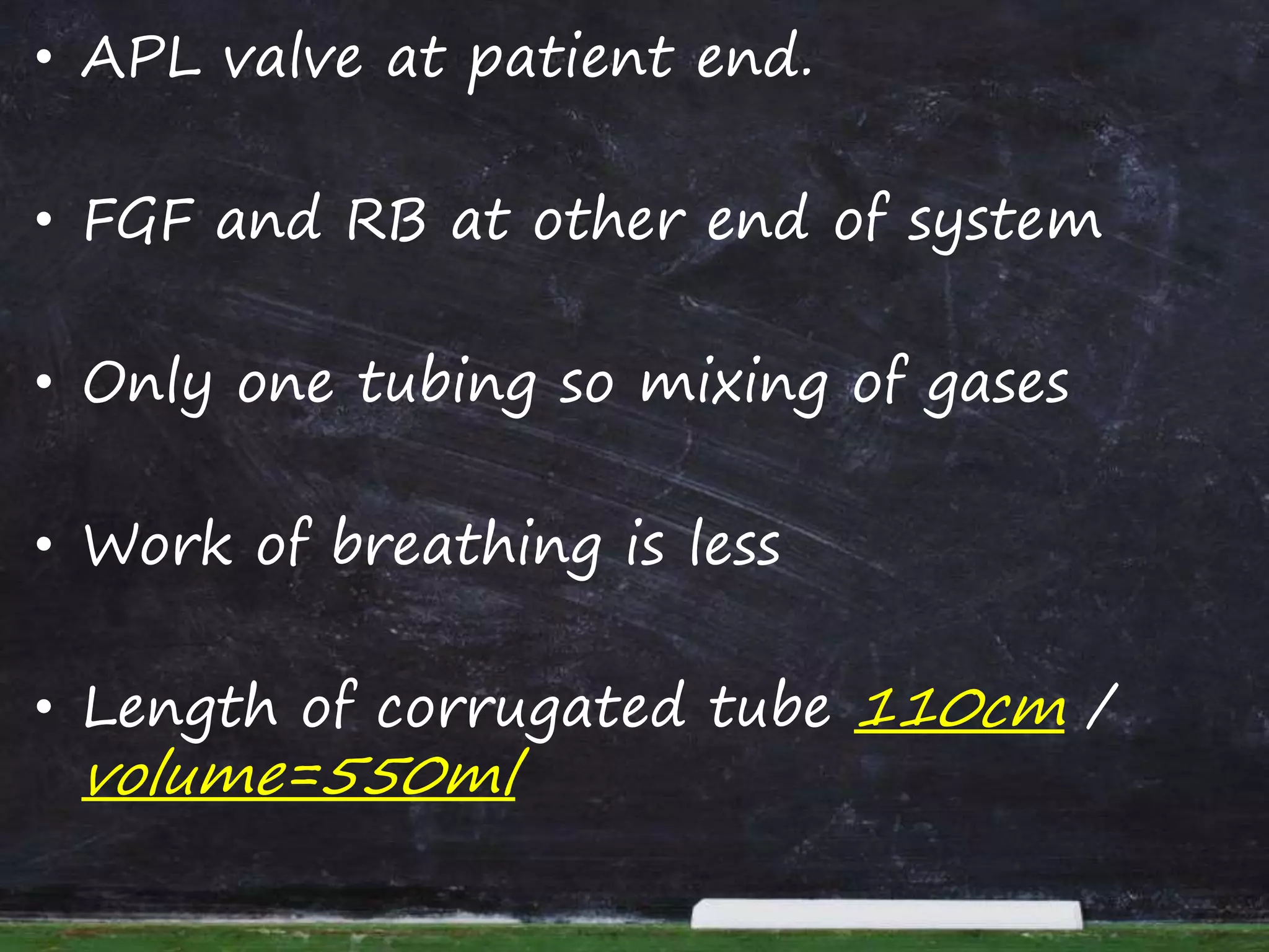 anaesthesia Breathing circuits and its classification and functional ...