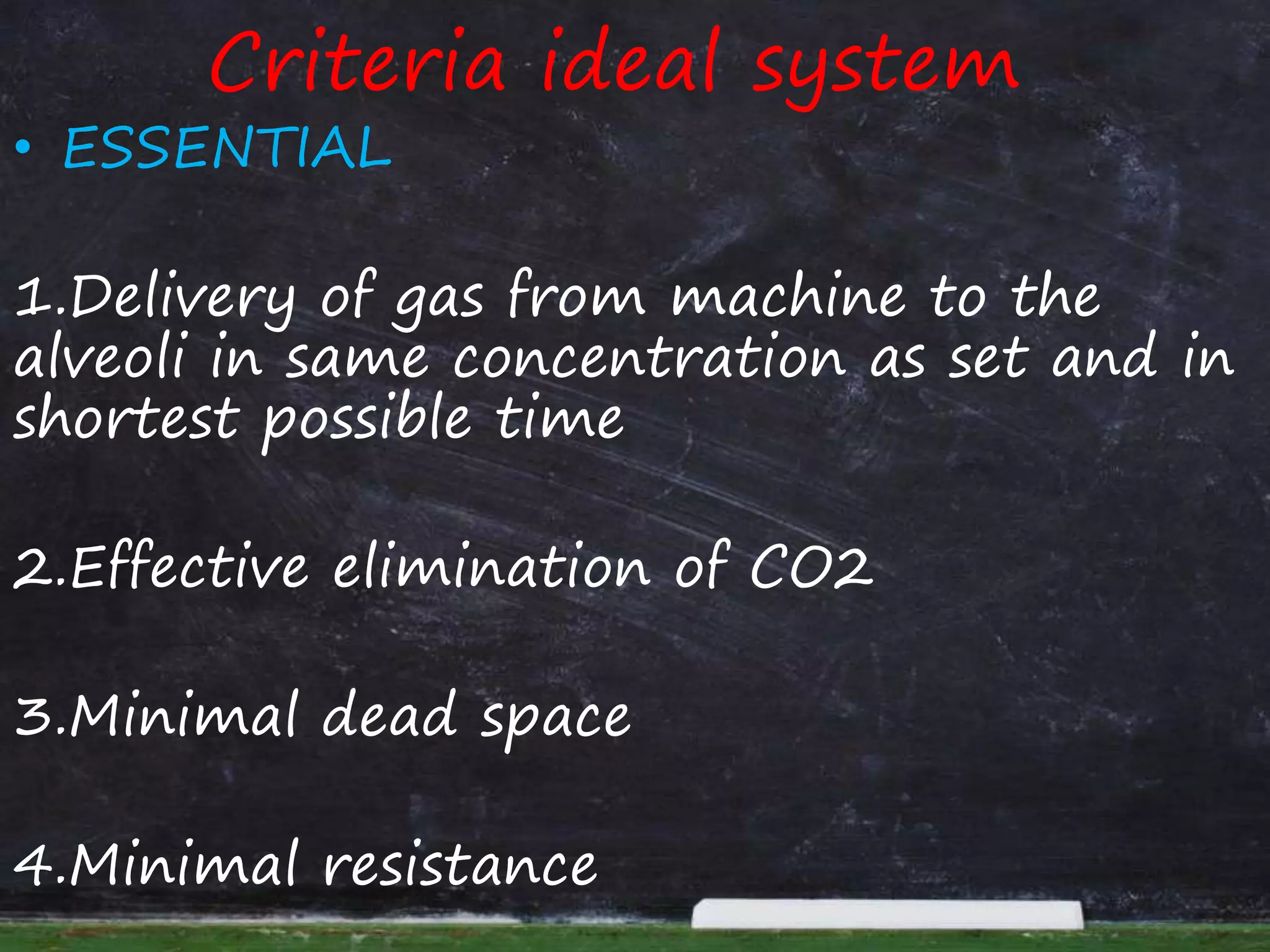 anaesthesia Breathing circuits and its classification and functional ...