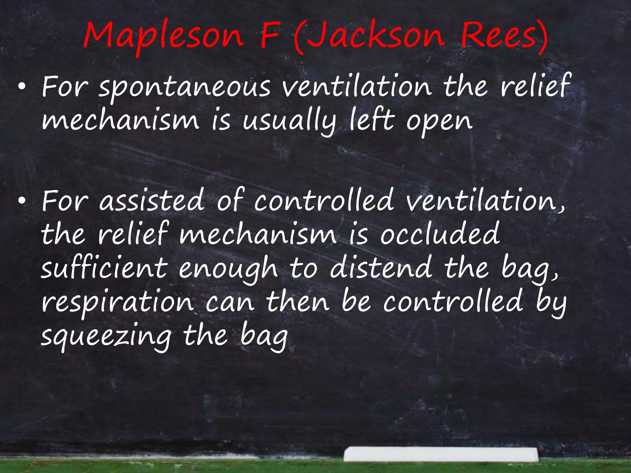 anaesthesia Breathing circuits and its classification and functional ...