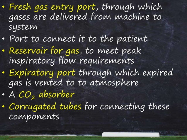 anaesthesia Breathing circuits and its classification and functional ...