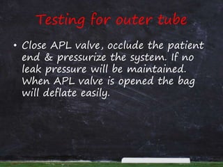 anaesthesia Breathing circuits and its classification and functional ...
