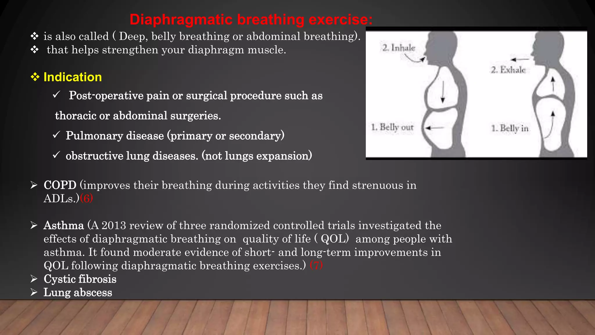 Breathing exercise | PPTX