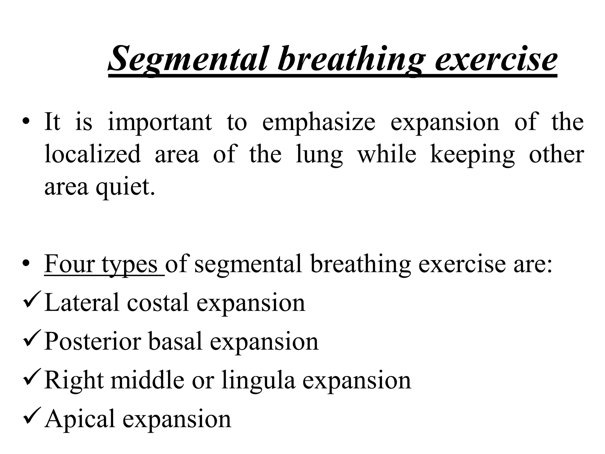 Breathing exercise | PPT