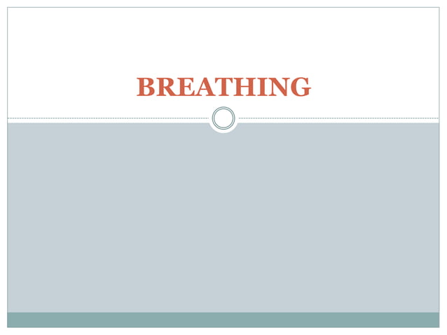 Breathing exercise | PPTX | Death, Injury, or Military Conflict ...