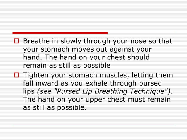 BREATHING EXERCISE.pdf | Lung and Respiratory Health | Diseases and ...