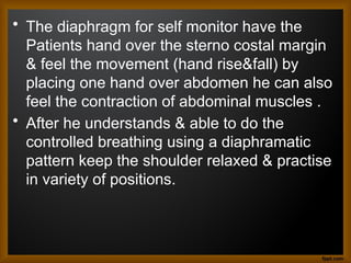 Breathing exercise ppt.by gokulakrishnan | PPTX