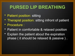 Breathing exercise ppt.by gokulakrishnan | PPTX